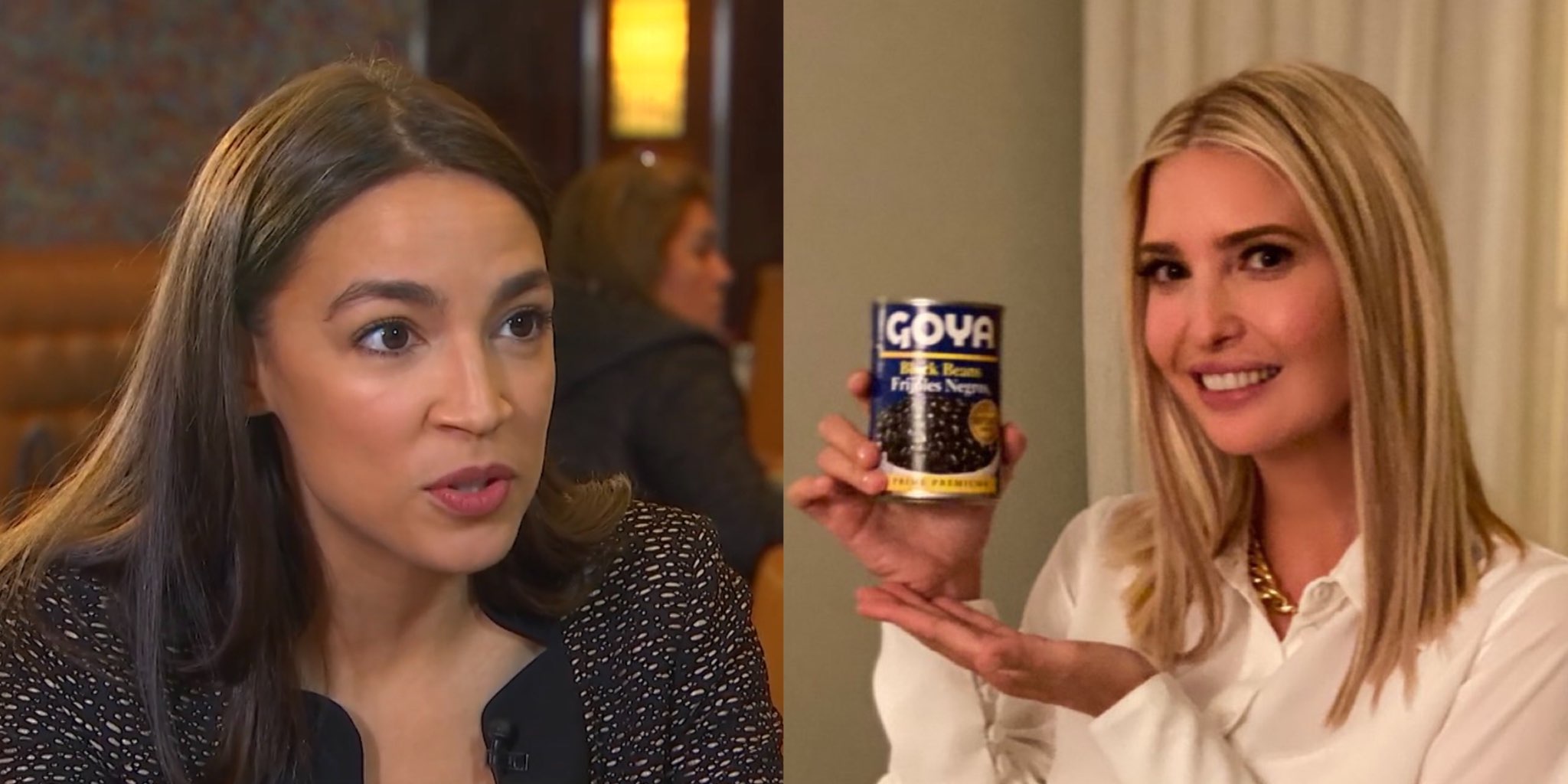 AOC Hits Ivanka’s Goya Can Pic Tweet in Spanish Written Slam - Media ...
