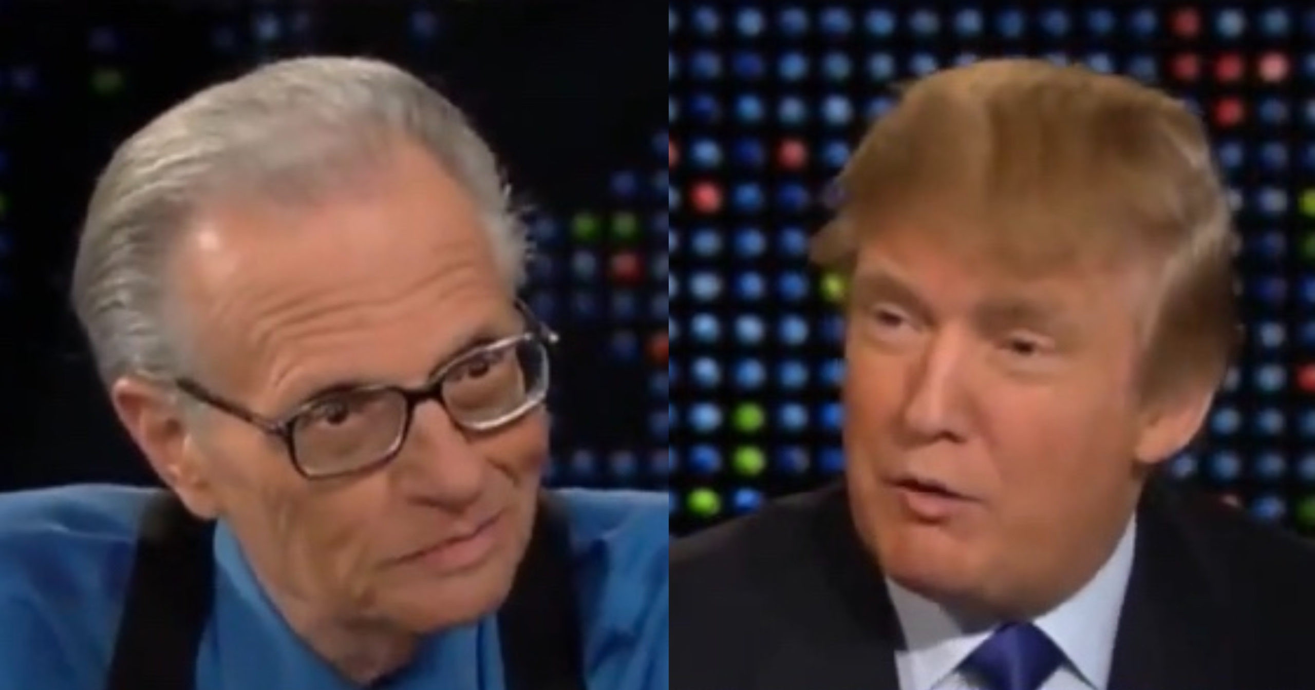 Trump to Larry King in 2005 Interview: 'I Love Helping People, There's ...