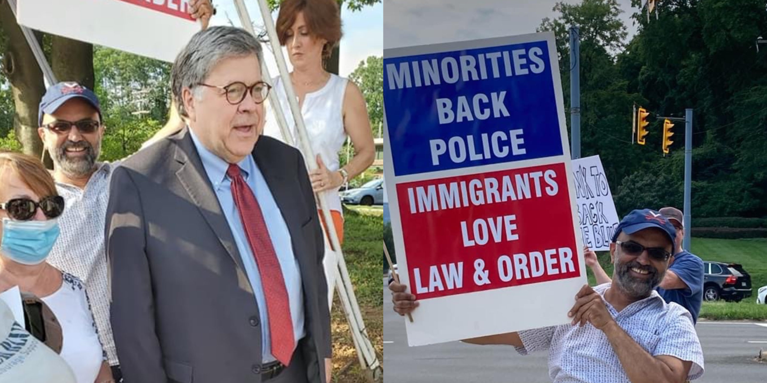 Attorney General Bill Barr Makes Cameo Appearance at Northern Virginia ...