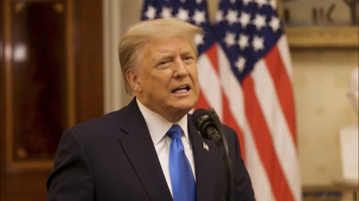 President Trump Delivers Farewell Speech to the Nation - Media Right News