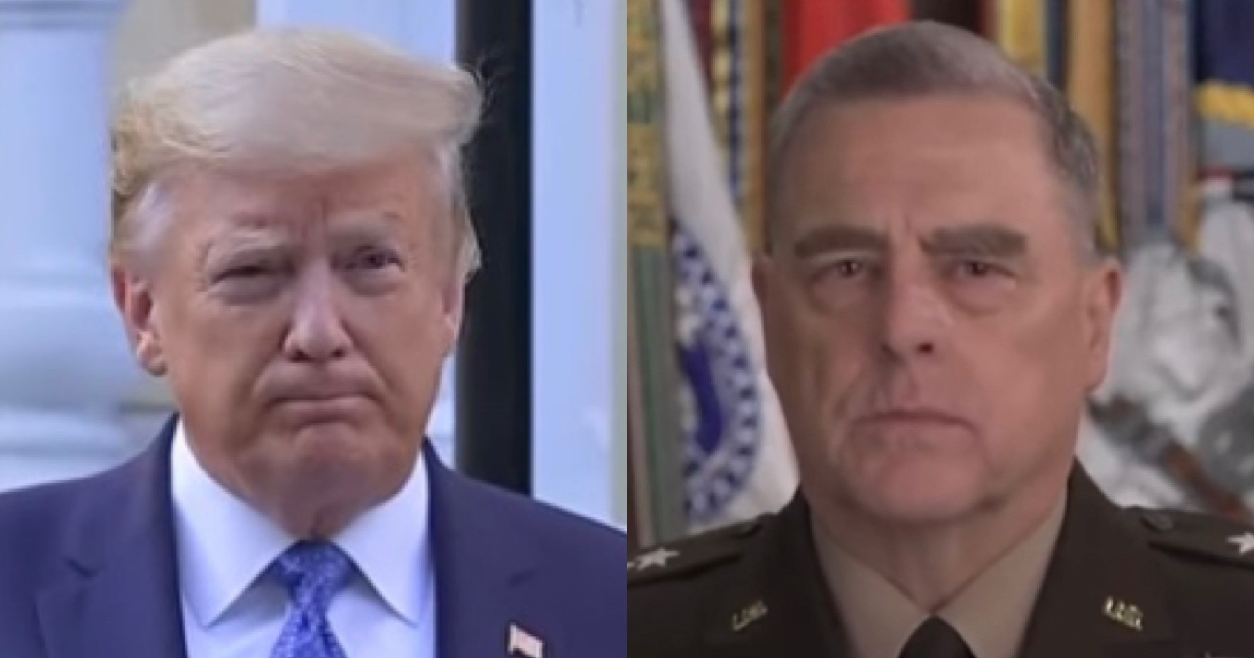 Former President Trump Slams General Milley, 'He Tries to be a Tough ...