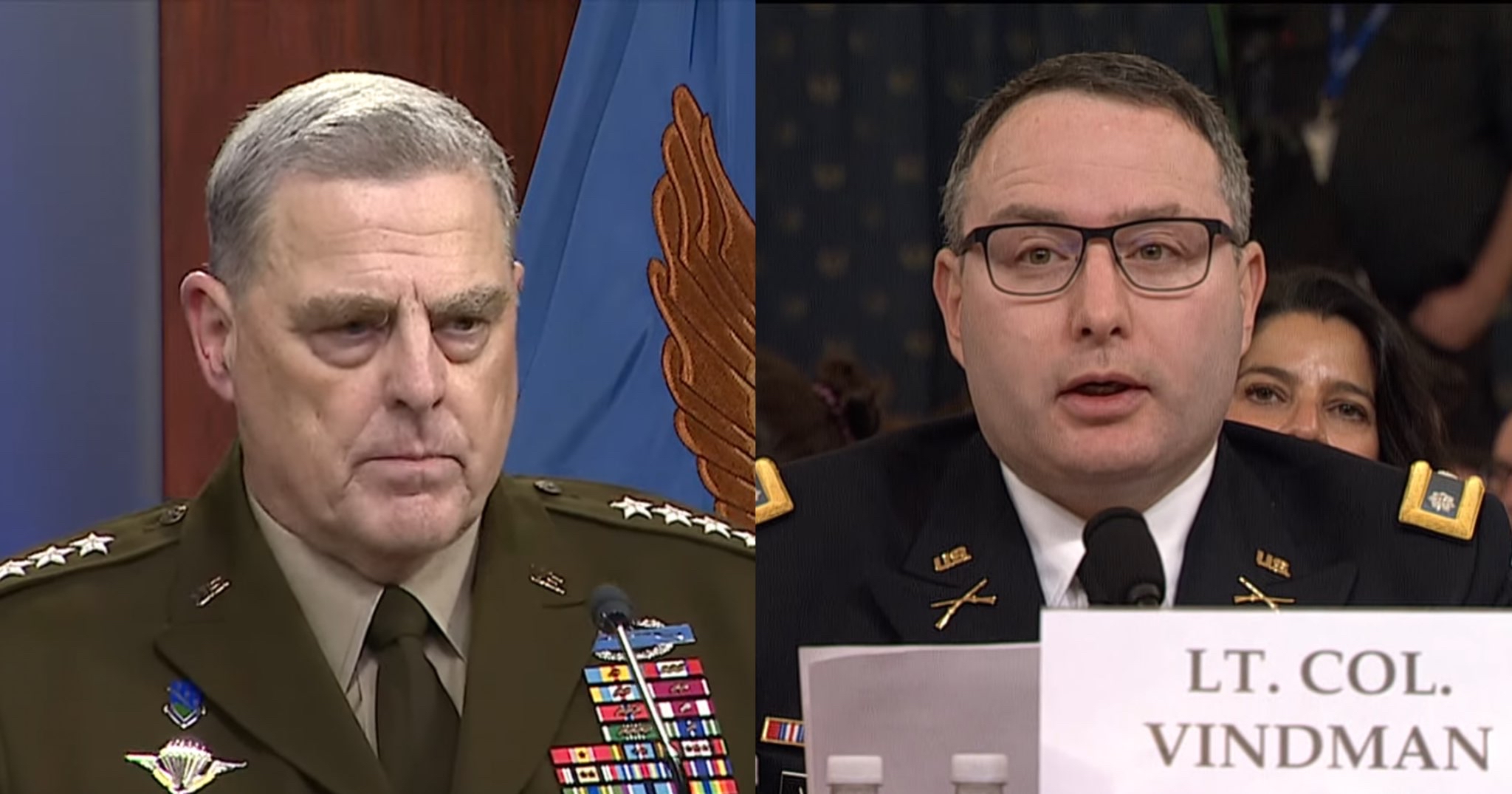 Fired-by-Trump Lt. Col. Vindman Calls for General Milley to Resign for ...