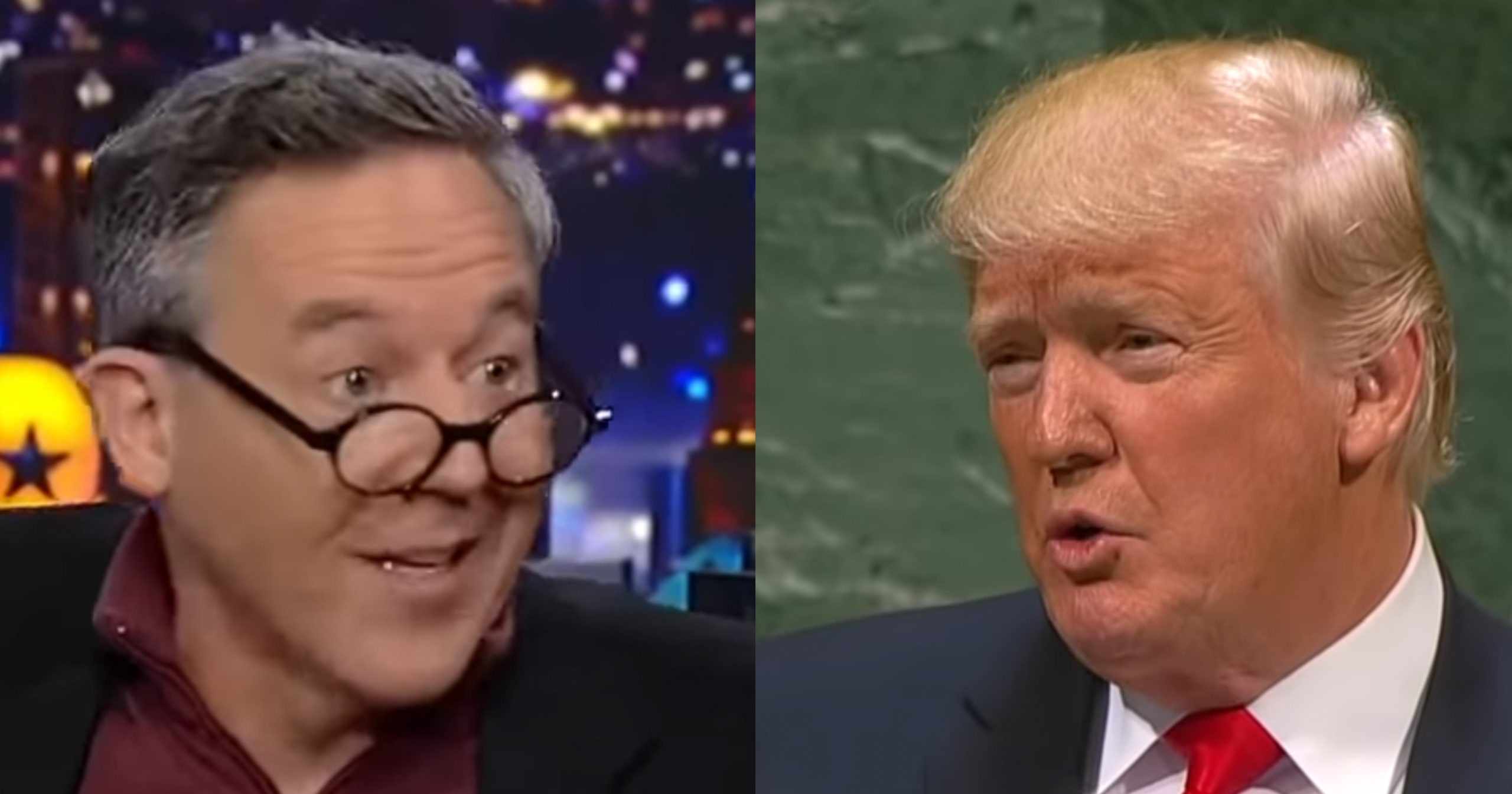 Donald Trump Congratulates Greg Gutfeld for Pulling in 2.5 Million ...