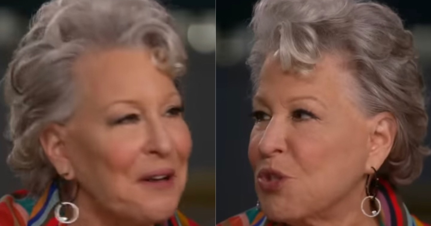 Bette Midler Shockingly Admits That she Only Bathes Once a Month to ...