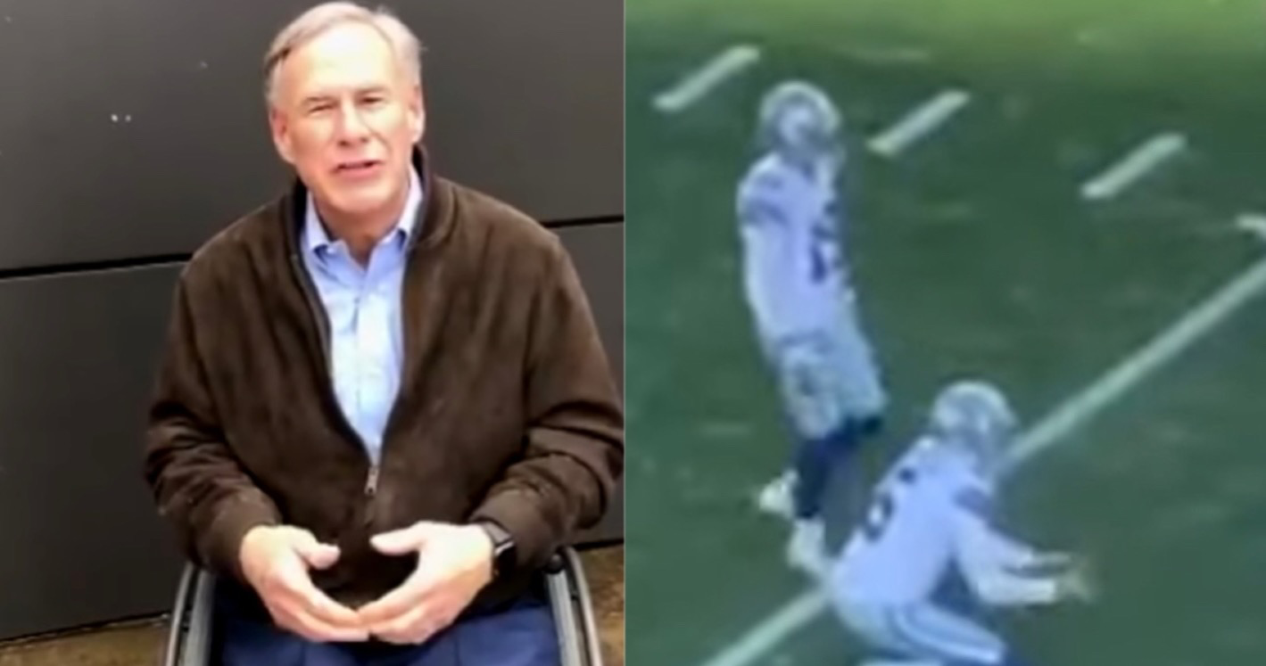 Greg Abbott Expresses His Frustration After Missed Extra Point, 'I ...